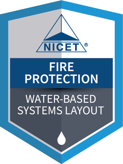New Water-Based Systems Layout Exams - NICET